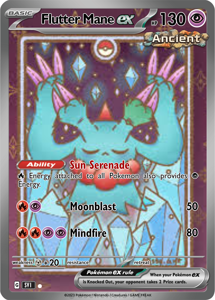 Flutter Mane - Alexstein | Pokécardmaker.net