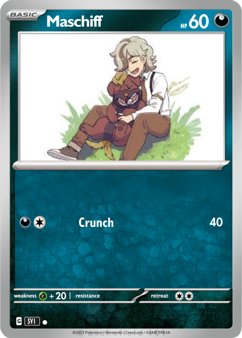 Maschiff - Alexstein | Pokécardmaker.net