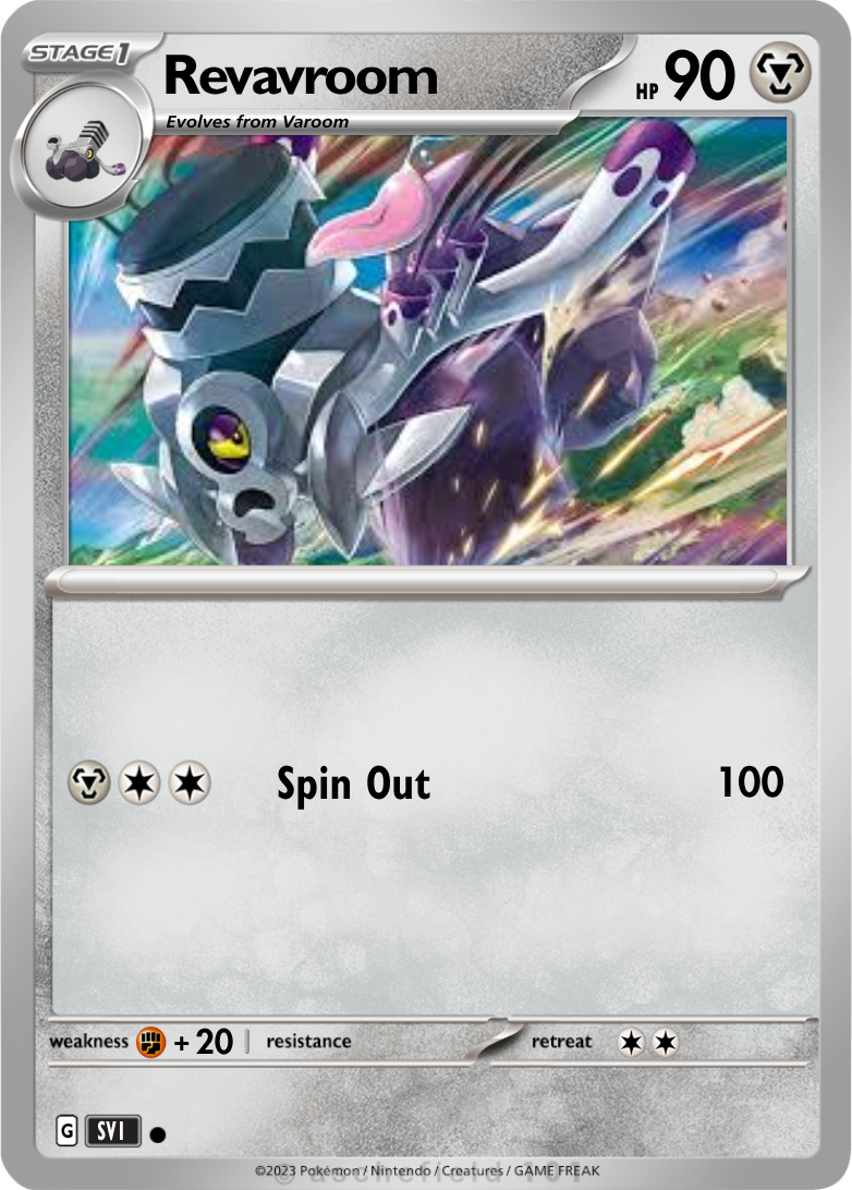 Revavroom - Alexstein | Pokécardmaker.net