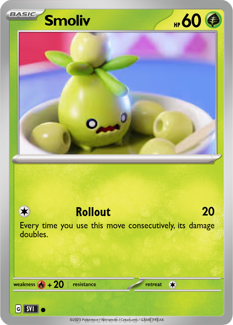Smoliv - Alexstein | Pokécardmaker.net