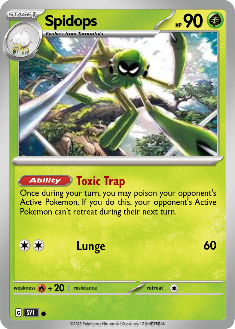 Spidops - Alexstein | Pokécardmaker.net