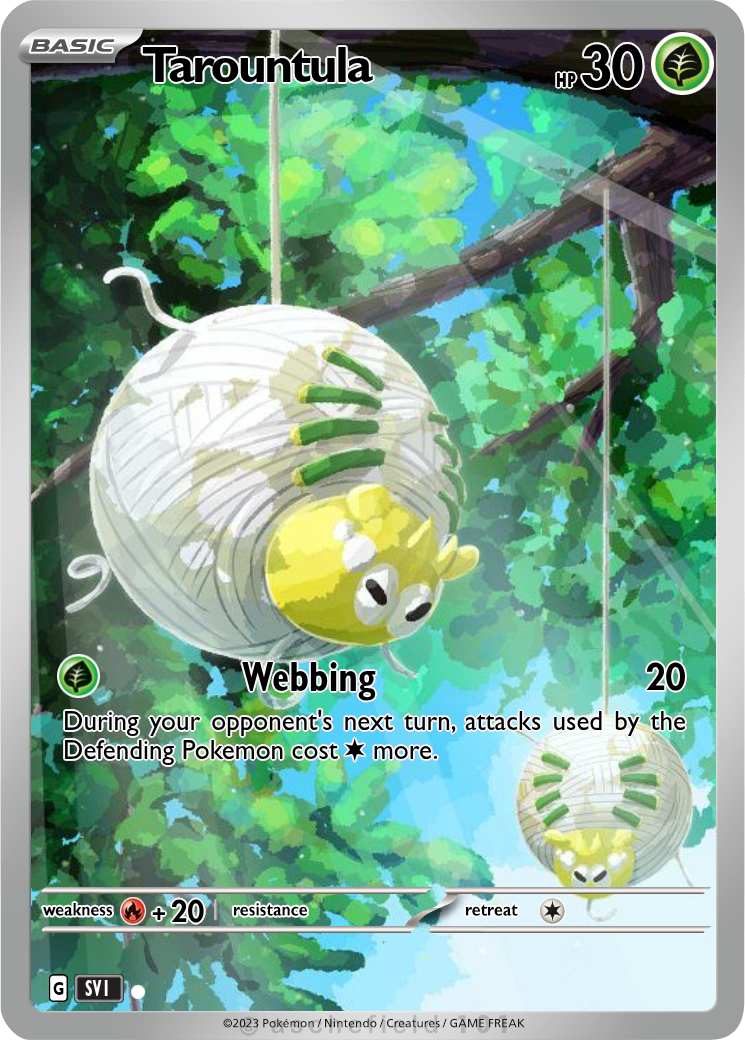 Tarountula - Alexstein2 | Pokécardmaker.net