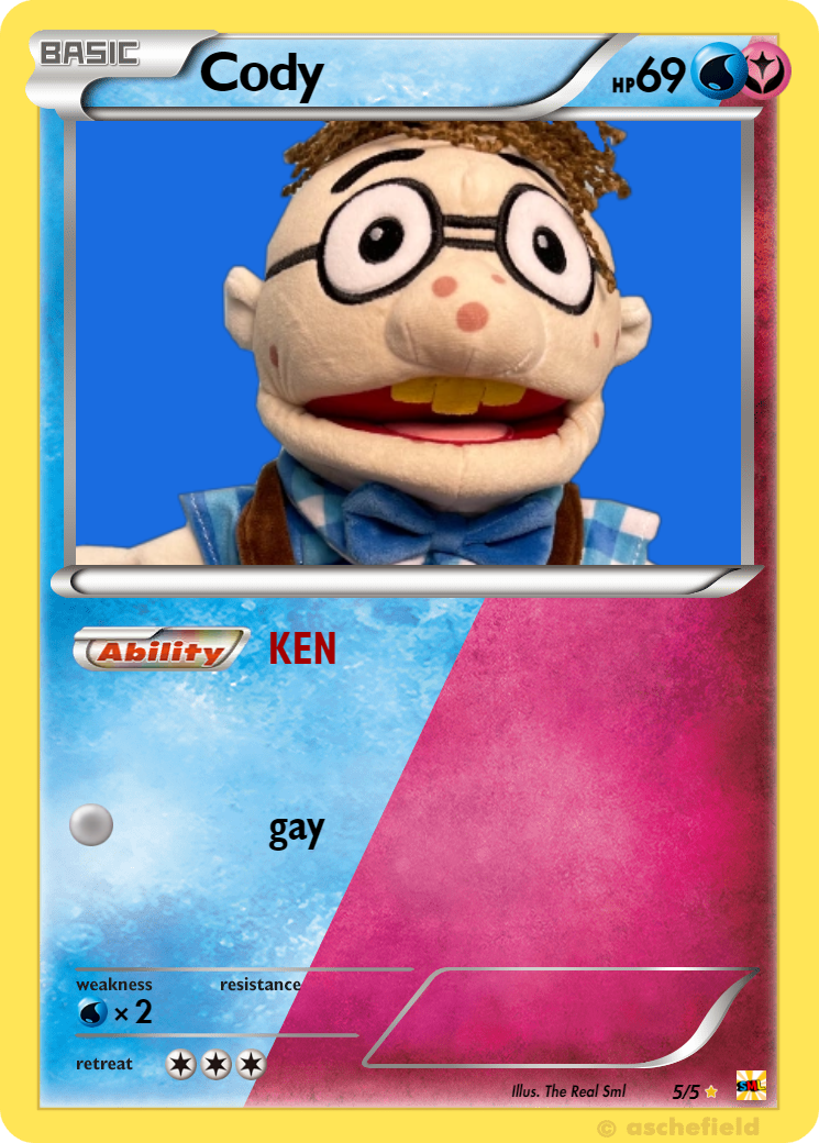 Cody - Aliendude26 | Pokécardmaker.net
