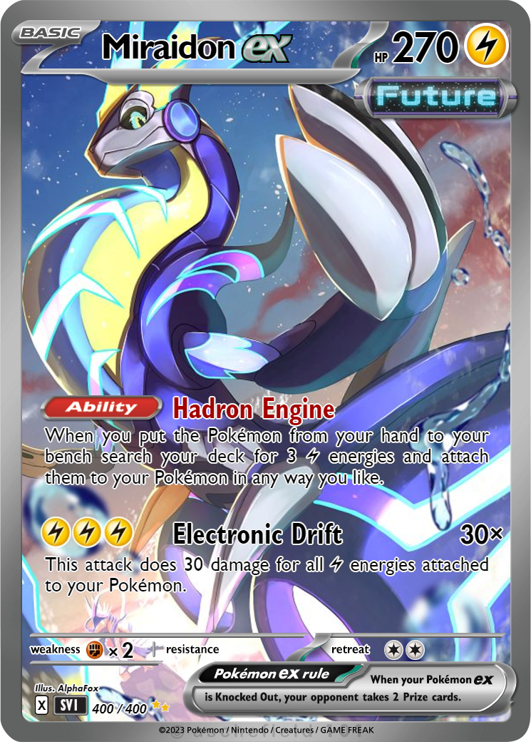 Miraidon - AlphaFox | Pokécardmaker.net