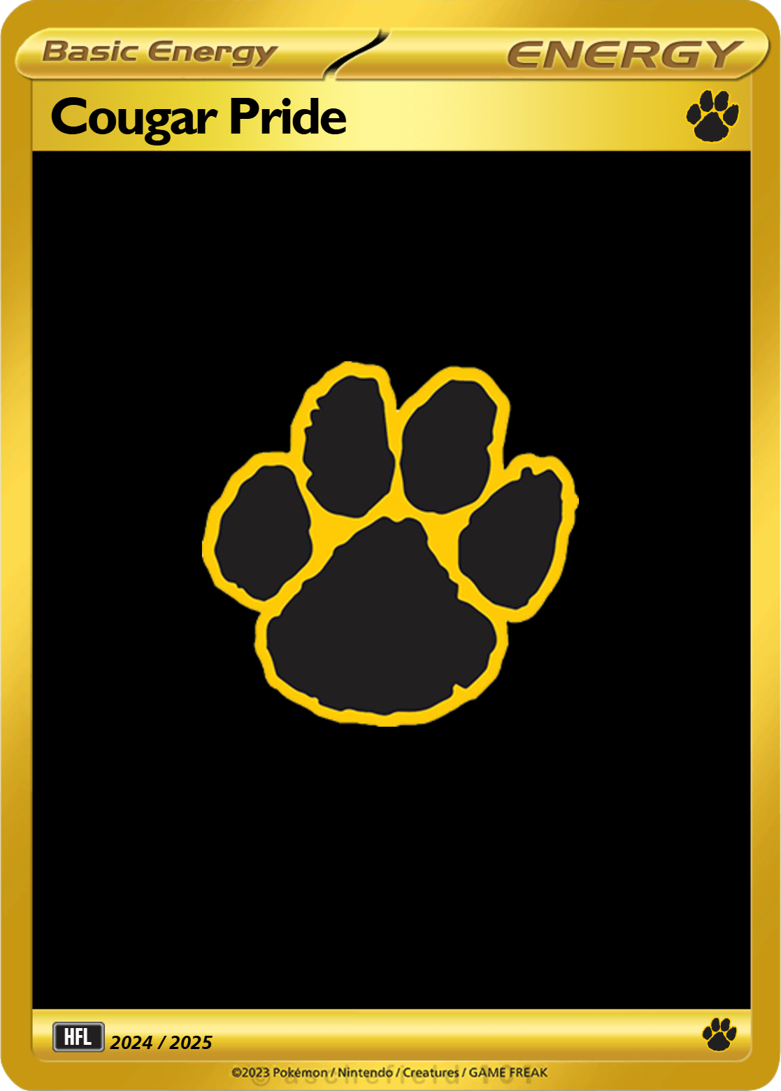 Cougar Pride - AltArtRare | Pokécardmaker.net