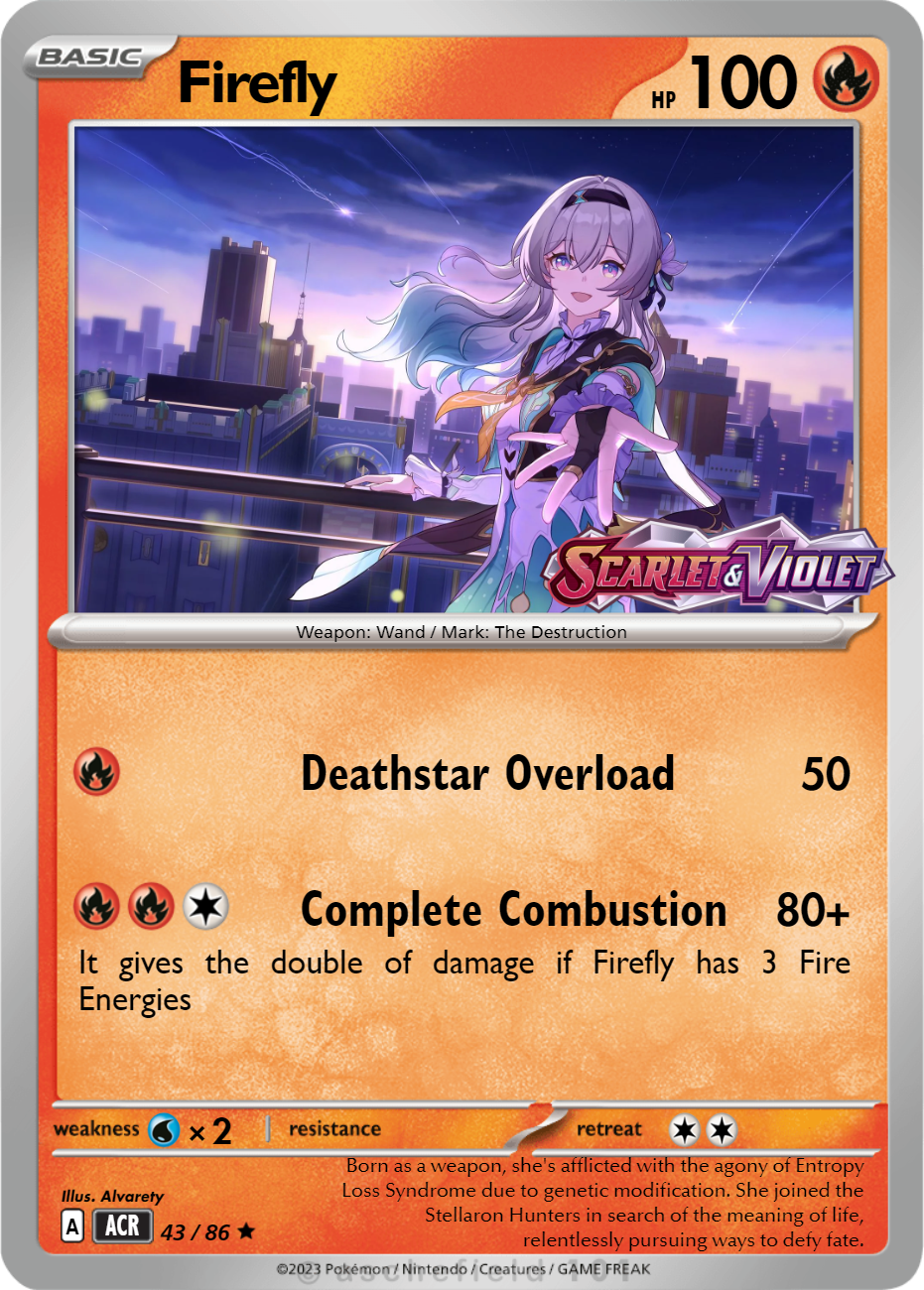 Firefly - Alvarety | Pokécardmaker.net