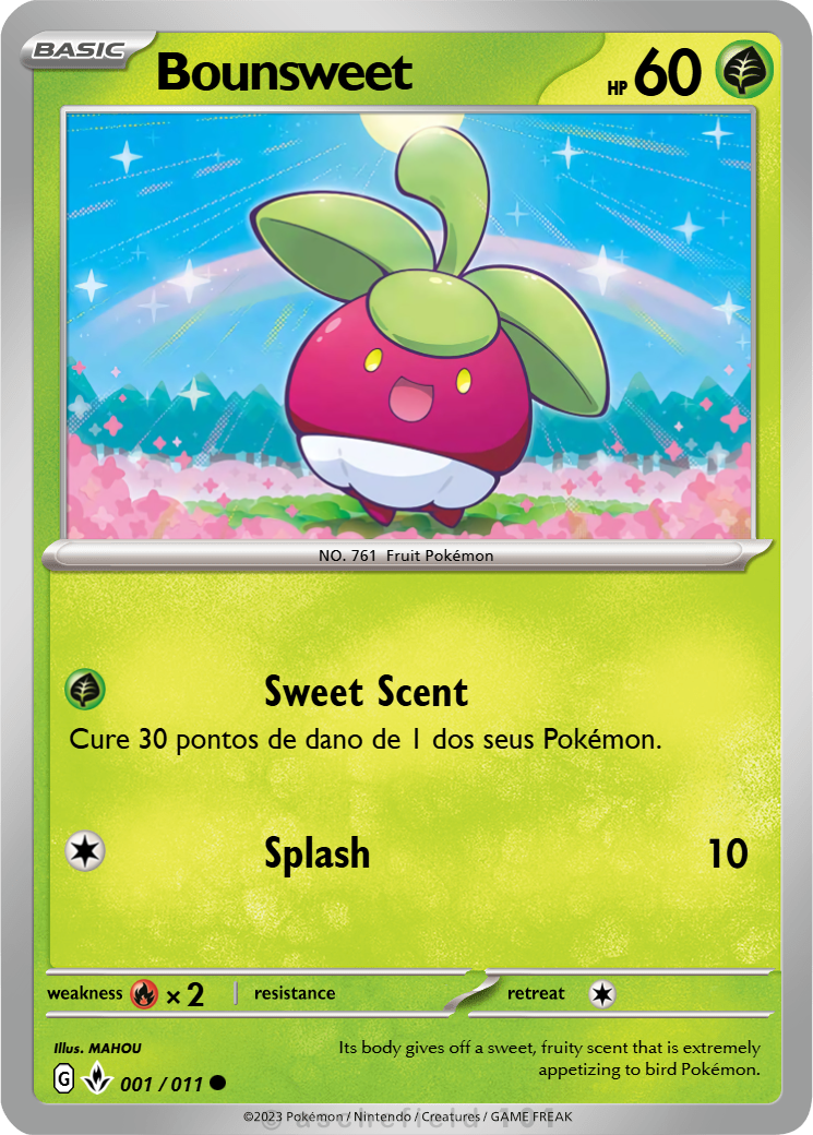 Bounsweet - AlvaroLennox | Pokécardmaker.net