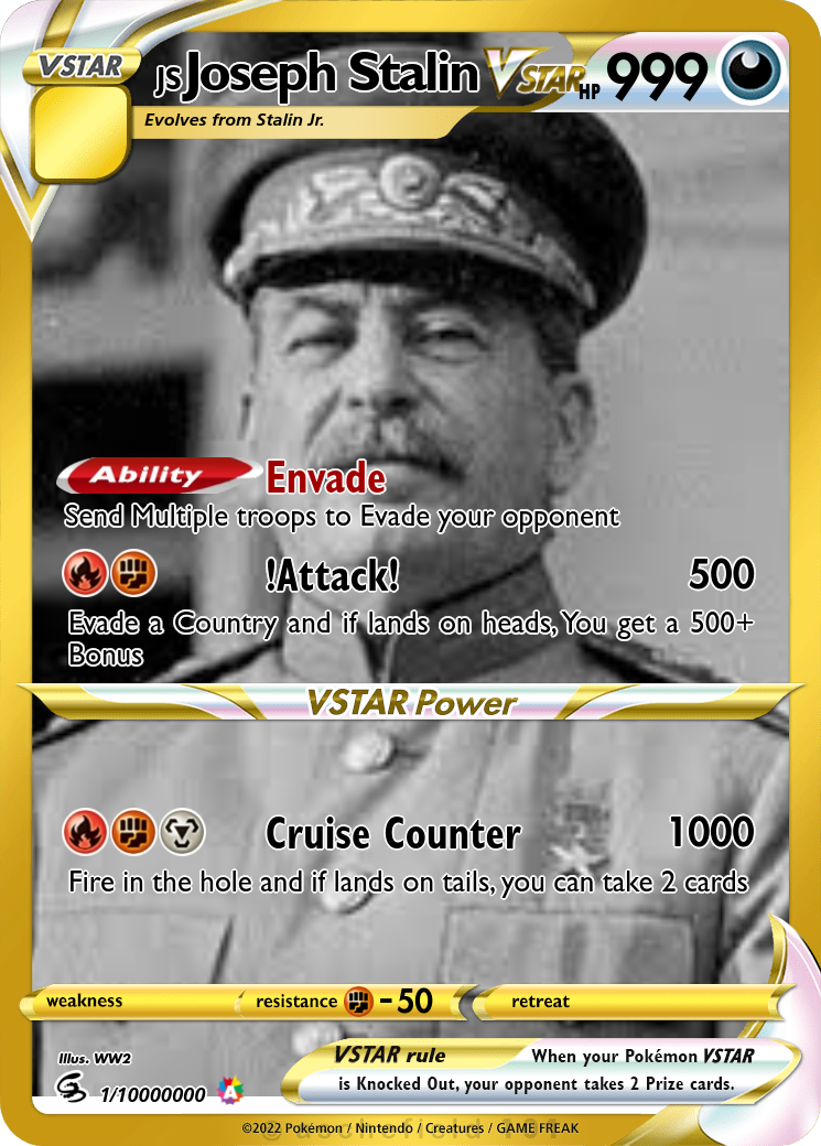 Joseph Stalin - American_Goverment88 | Pokécardmaker.net