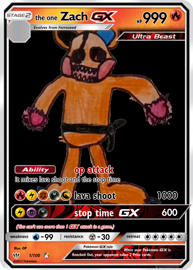 Zach - Anderson_monkey | Pokécardmaker.net