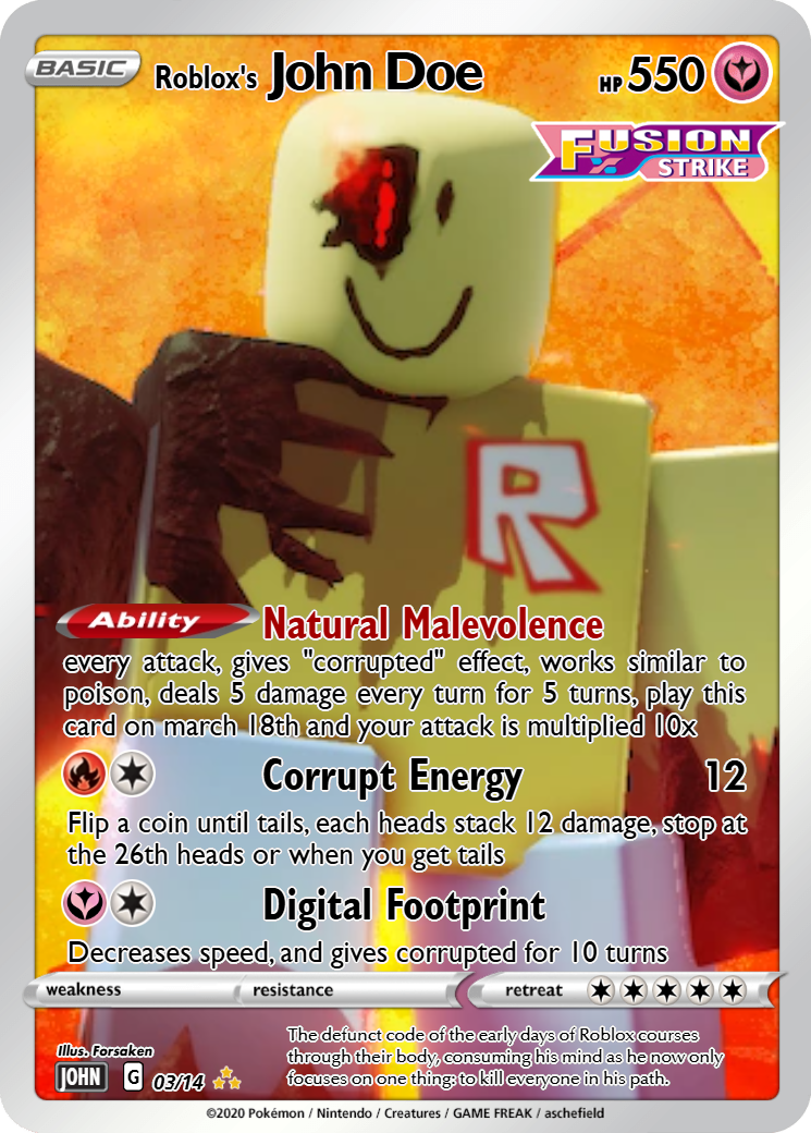 John Doe - AndraaTheMaker | Pokécardmaker.net