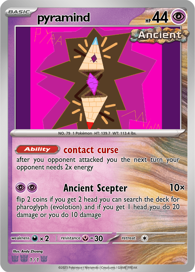 pyramind - Andyz | Pokécardmaker.net