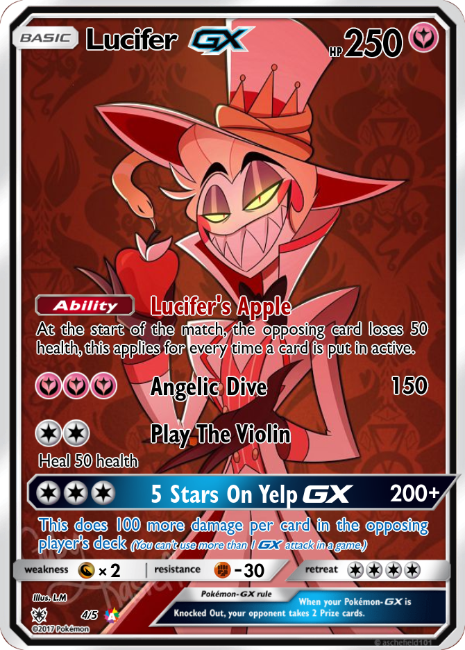 Lucifer - Angel_Dust | Pokécardmaker.net