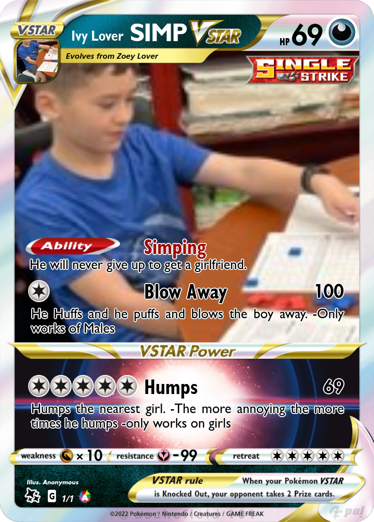 SIMP - Anonymous | Pokécardmaker.net