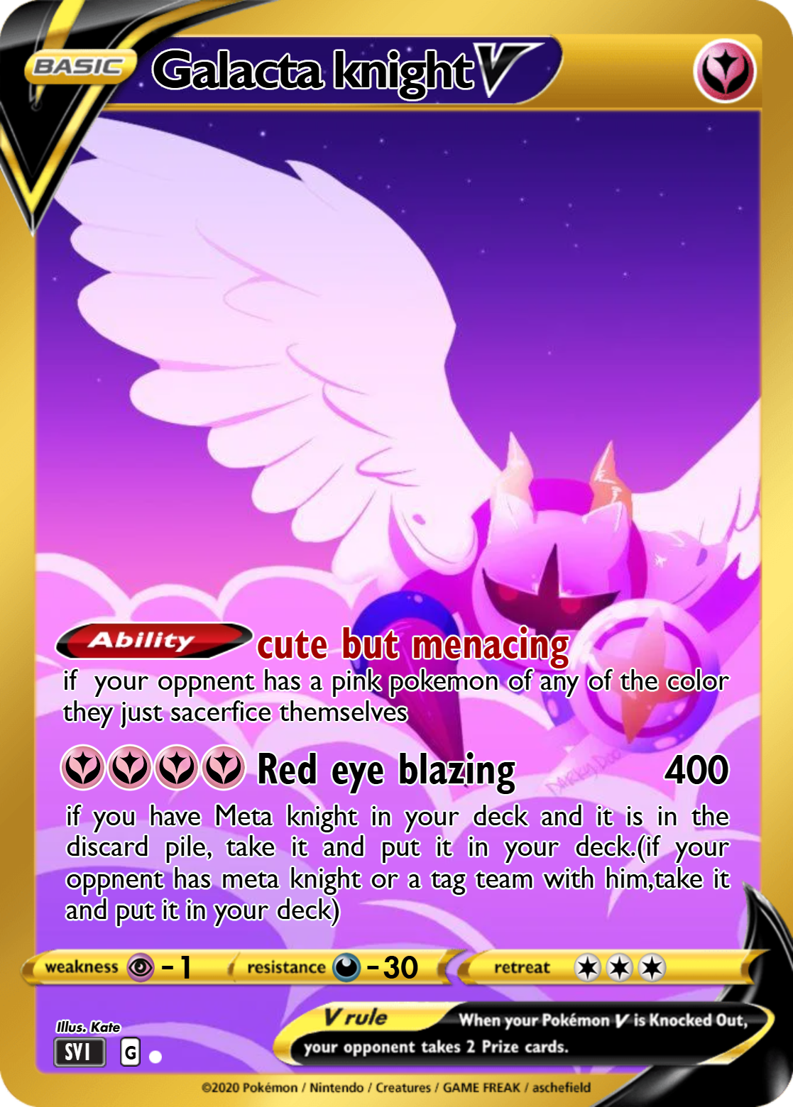 Galacta knight - Anonymous121313 | Pokécardmaker.net