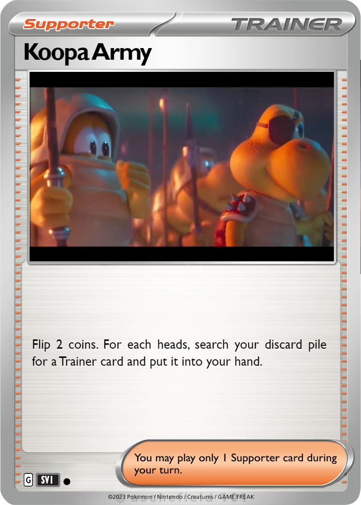 Koopa Army - Antibas | Pokécardmaker.net