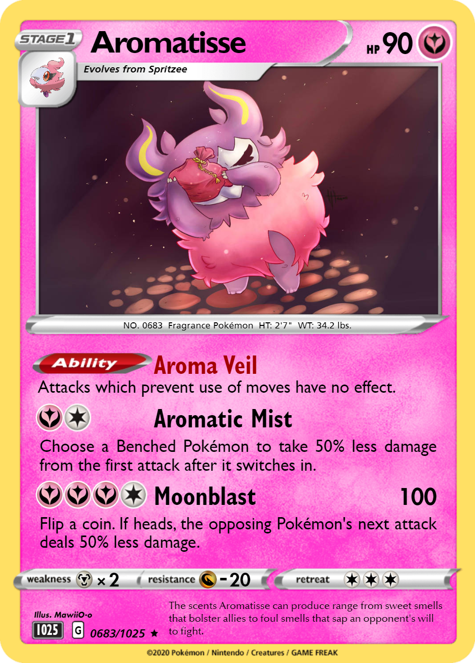 Aromatisse - Aranethon | Pokécardmaker.net