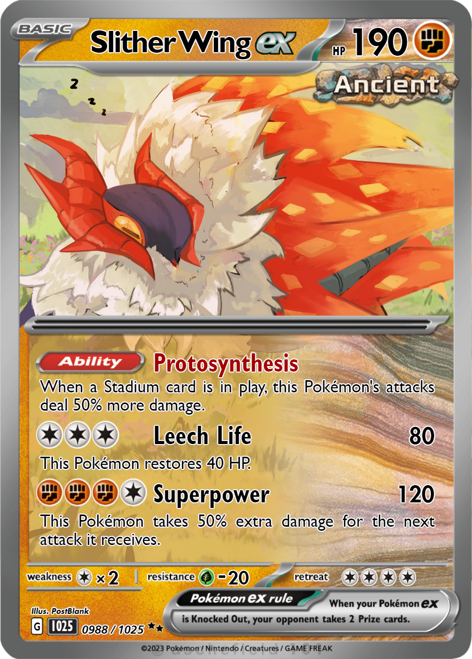 Slither Wing - Aranethon | Pokécardmaker.net