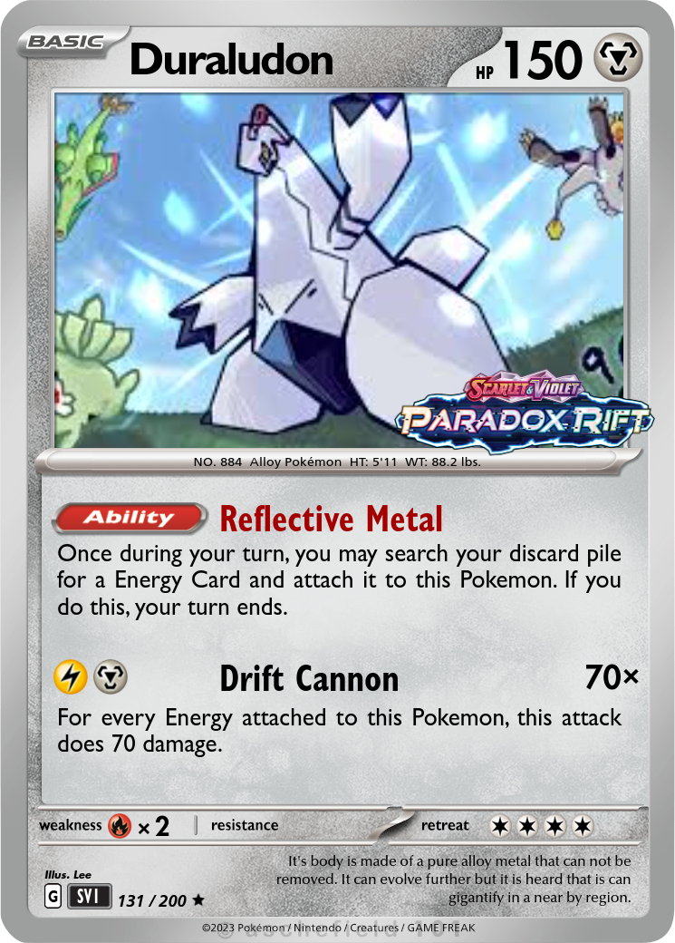 Duraludon - Arceus | Pokécardmaker.net