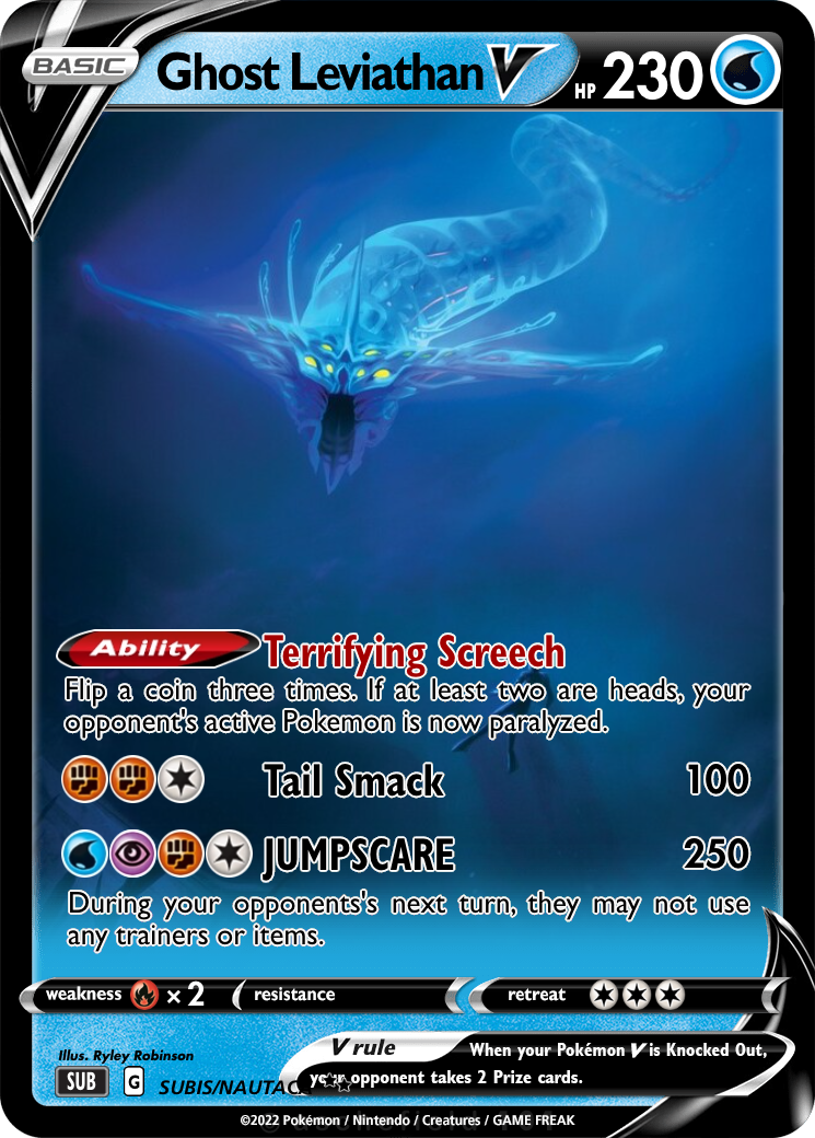 Ghost Leviathan - ArmanixCreat0r8 | Pokécardmaker.net