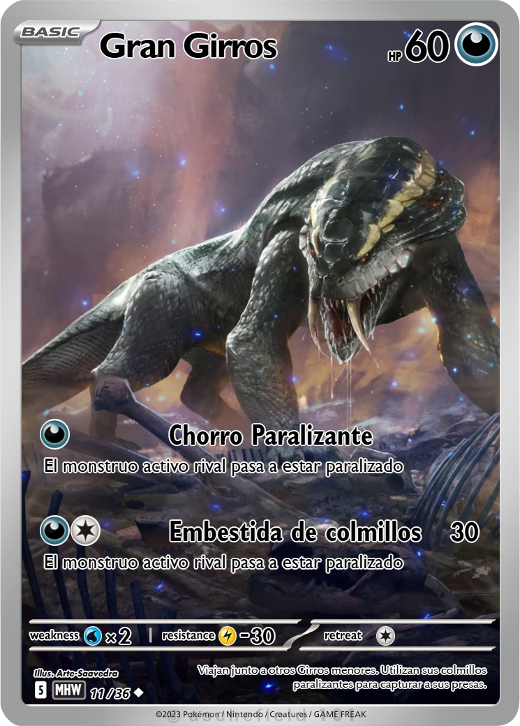 Gran Girros - Arte-Saavedra | Pokécardmaker.net