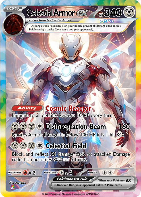 Celestial Armor - Aruvajon | Pokécardmaker.net