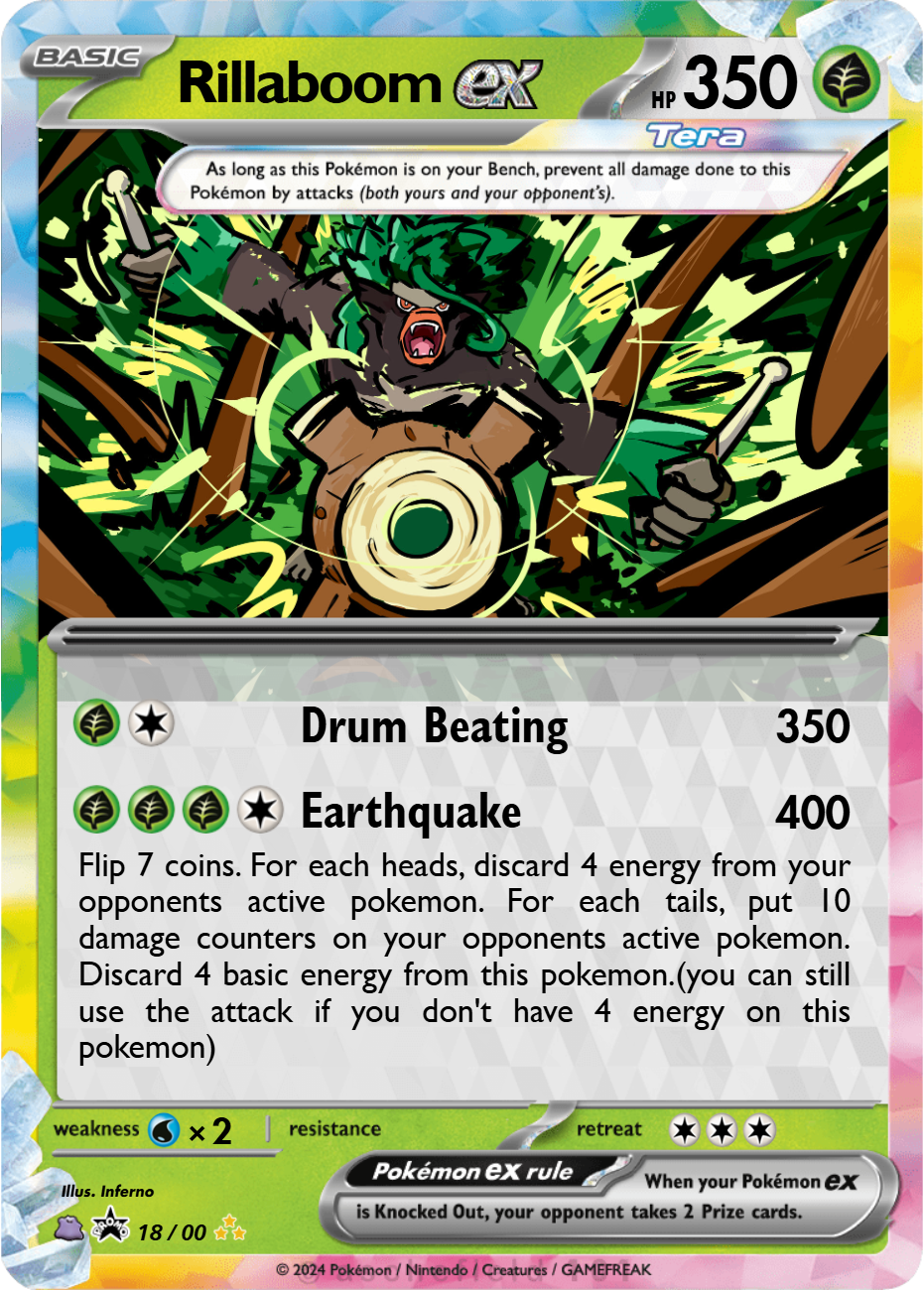 Rillaboom - AshKechup | Pokécardmaker.net