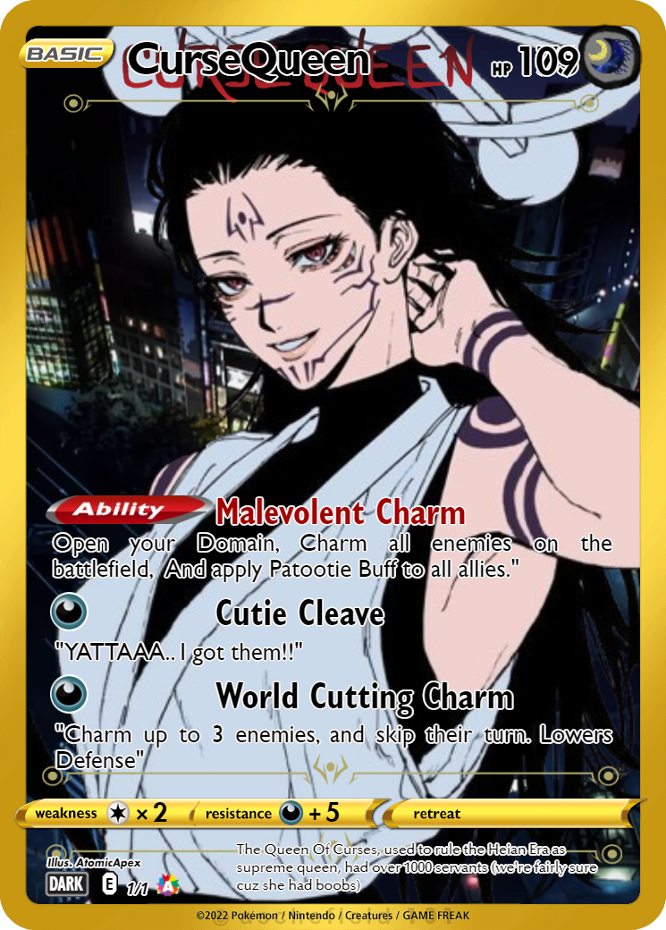 CurseQueen - AtomicApex | Pokécardmaker.net