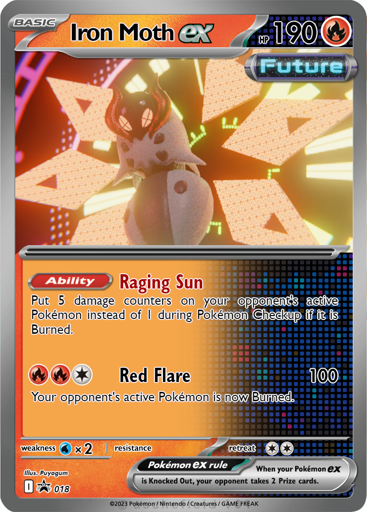 Iron Moth - AuraLatios | Pokécardmaker.net