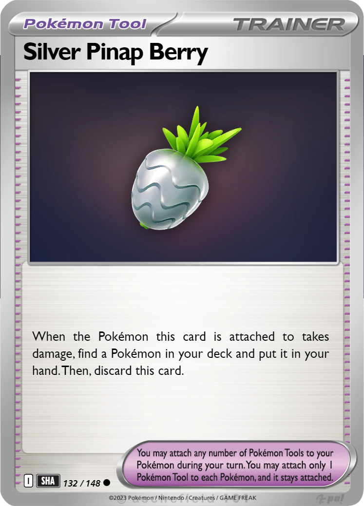 Silver Pinap Berry - AuraLatios | Pokécardmaker.net