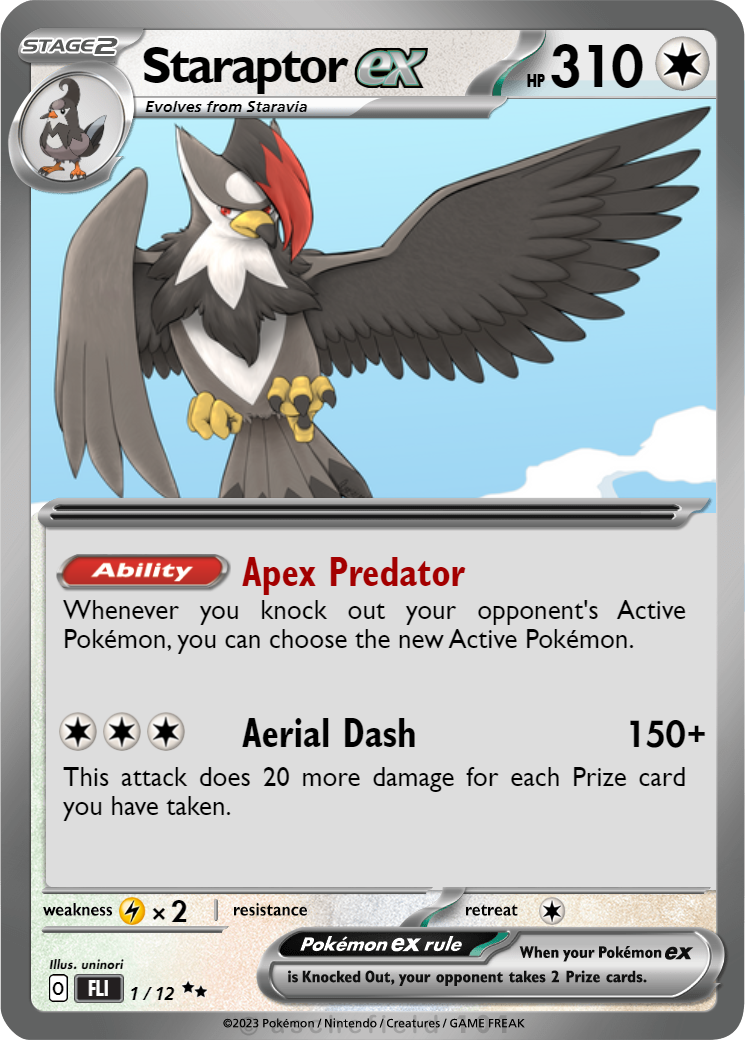 Staraptor - AuraLatios | Pokécardmaker.net