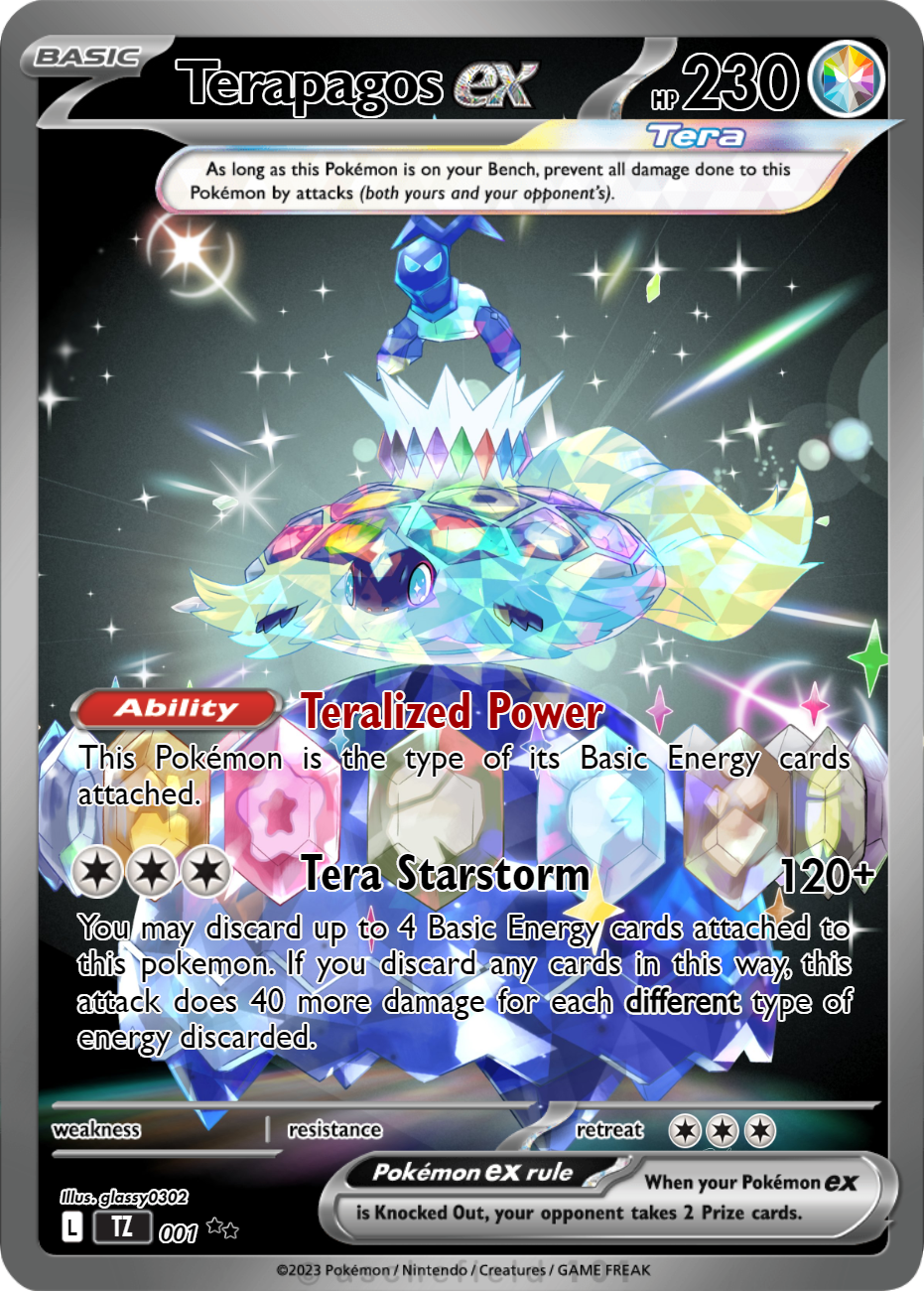 Terapagos - AuraLatios | Pokécardmaker.net