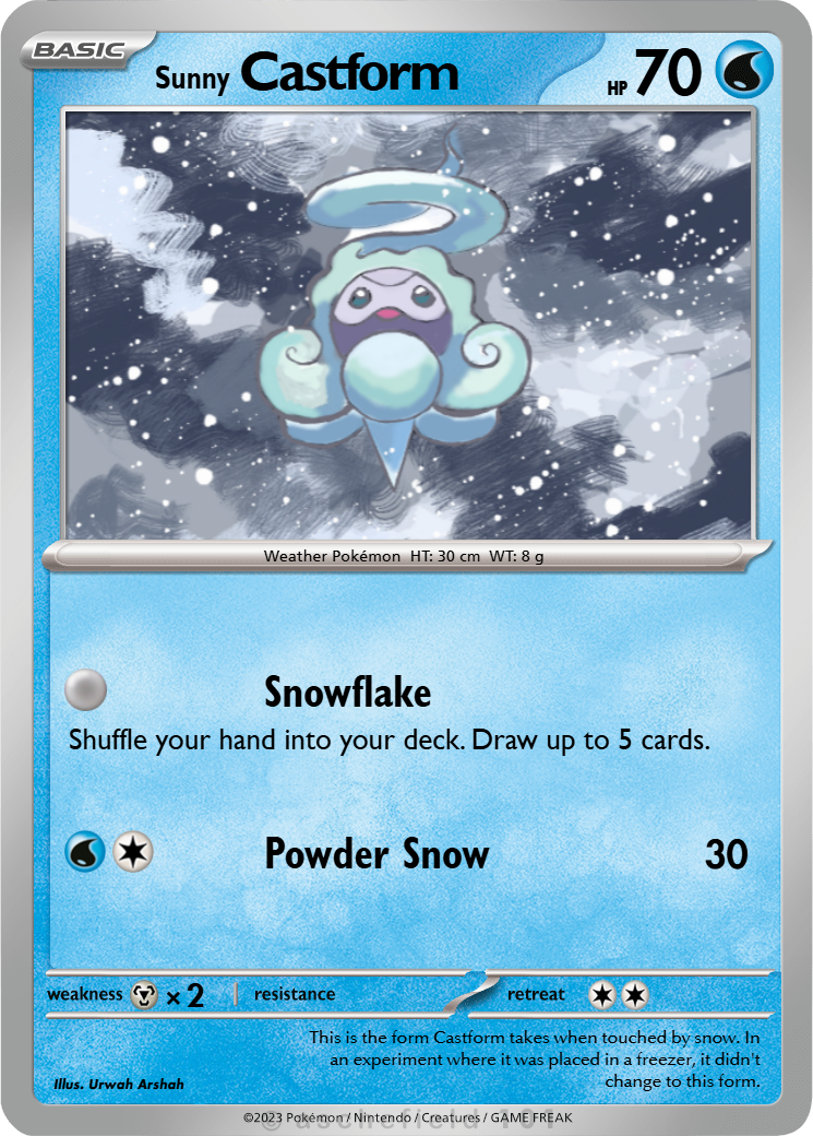 Castform - AussieHexGirl | Pokécardmaker.net
