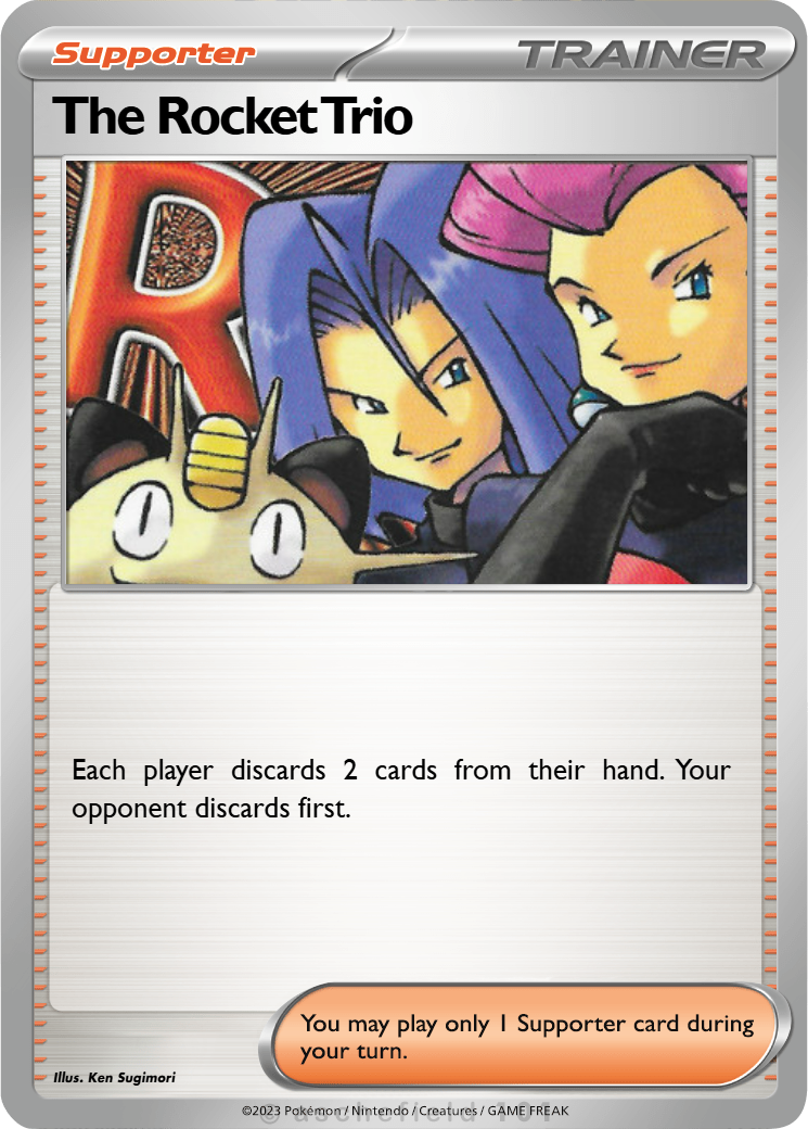 The Rocket Trio - AussieHexGirl | Pokécardmaker.net