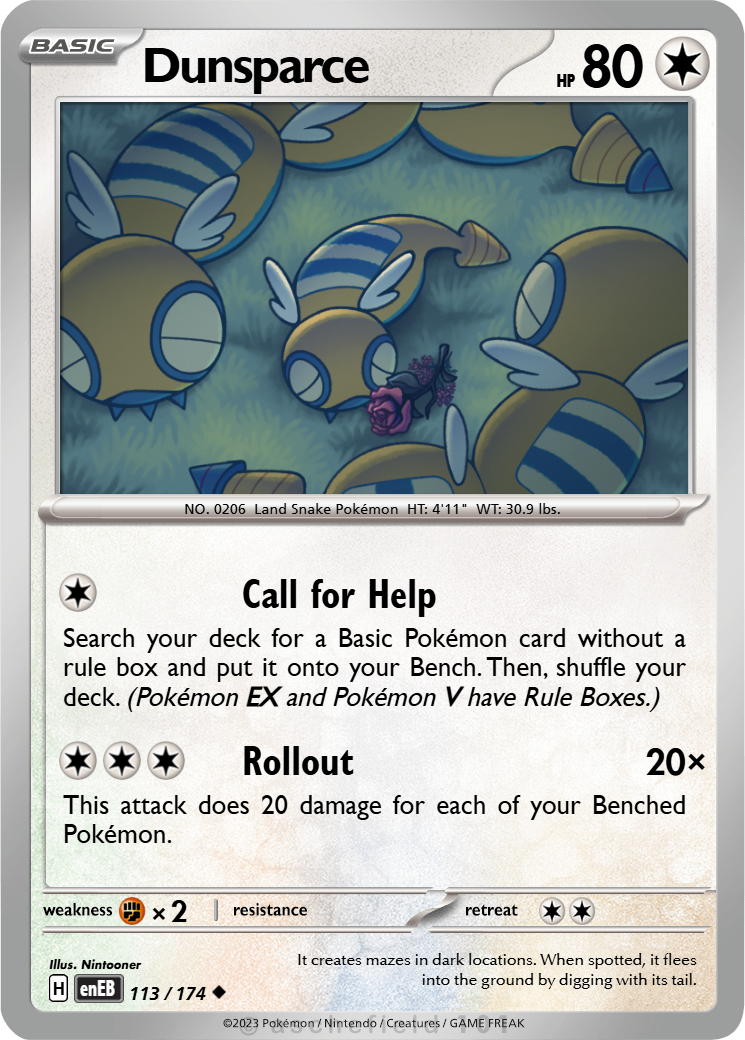 Dunsparce - Avalan | Pokécardmaker.net