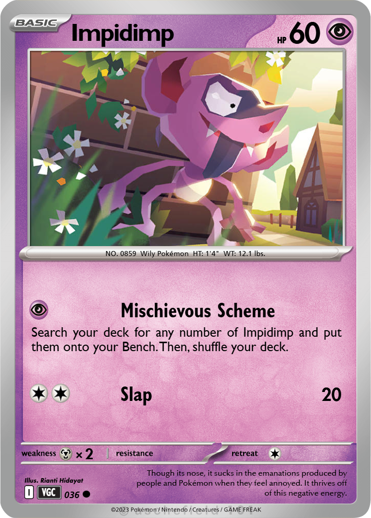 Impidimp - Avalan | Pokécardmaker.net