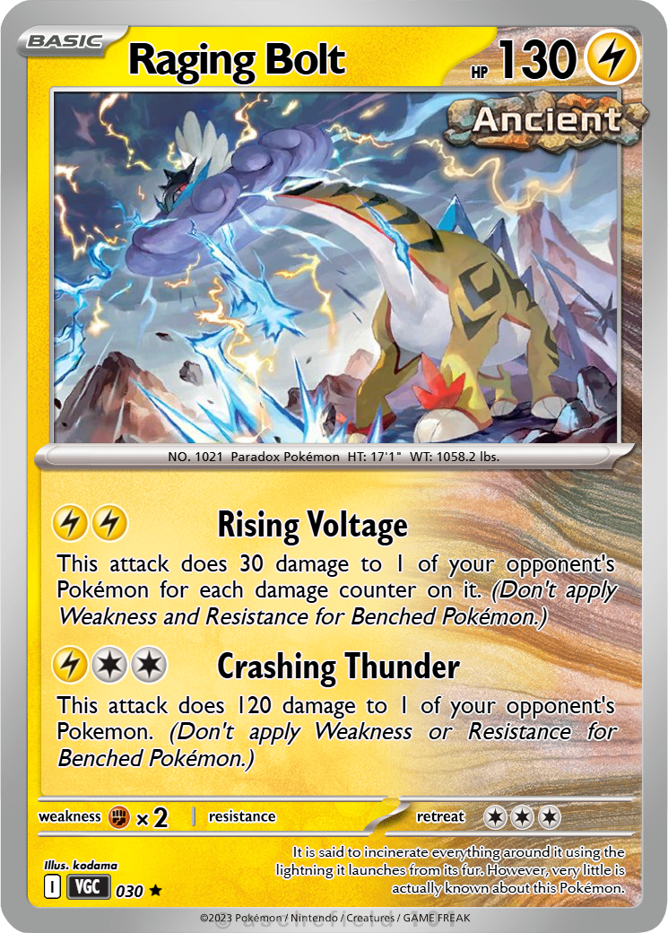 Raging Bolt - Avalan | Pokécardmaker.net