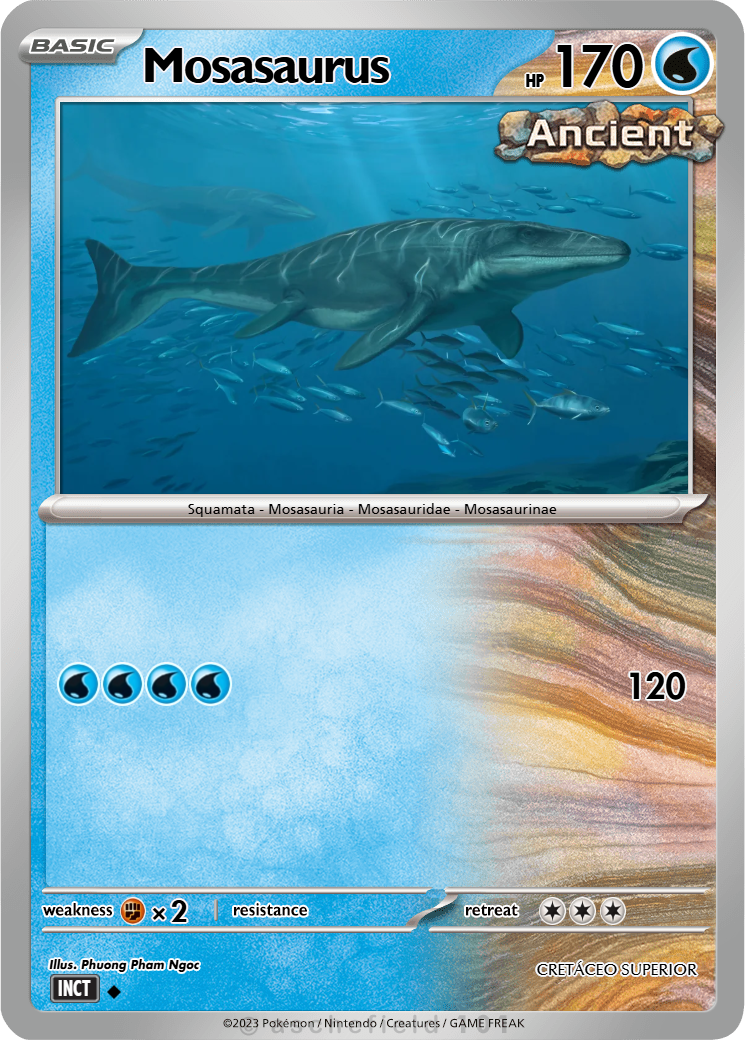 Mosasaurus - BGamer | Pokécardmaker.net