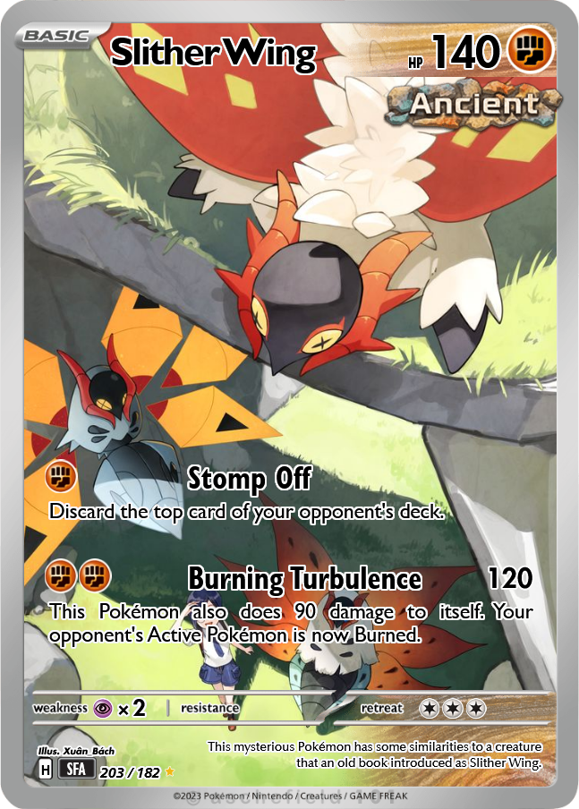 Slither Wing - Bach | Pokécardmaker.net