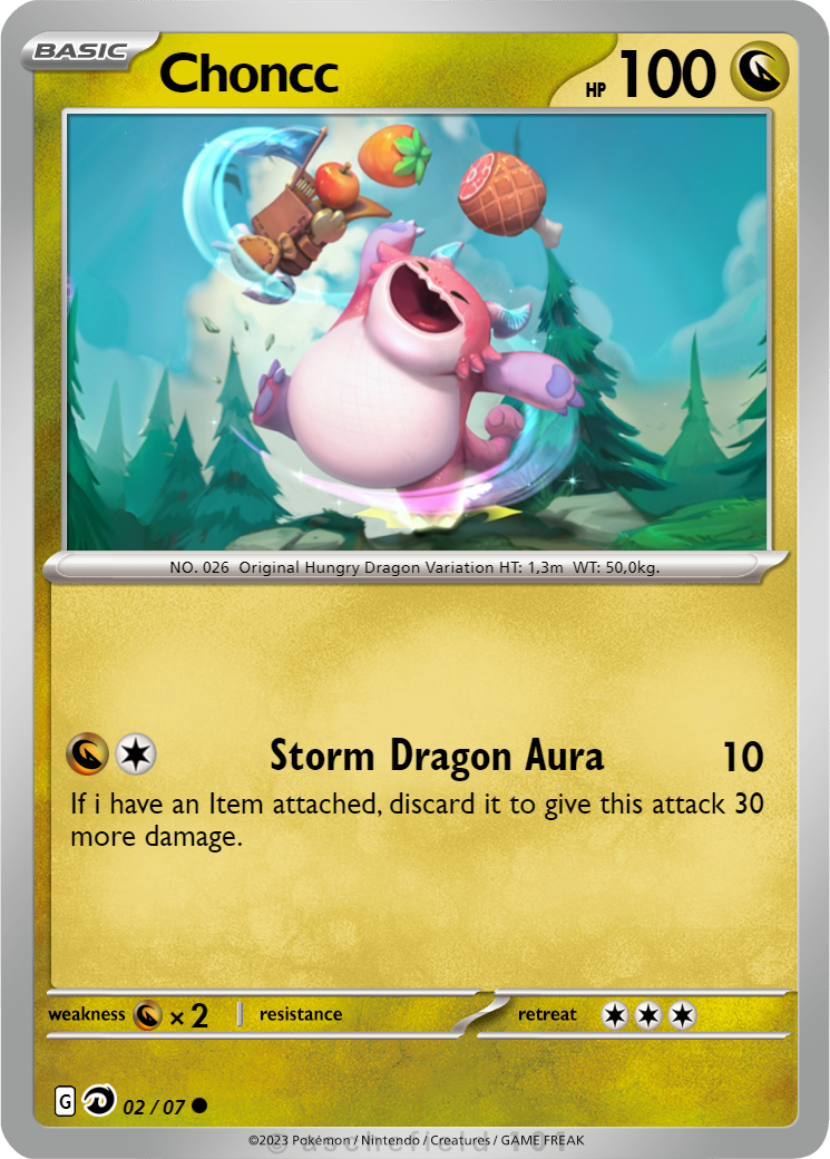 Choncc - BadTactician | Pokécardmaker.net