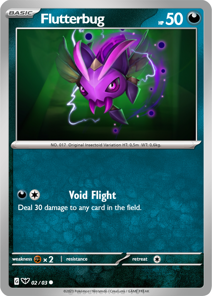 Flutterbug - BadTactician | Pokécardmaker.net