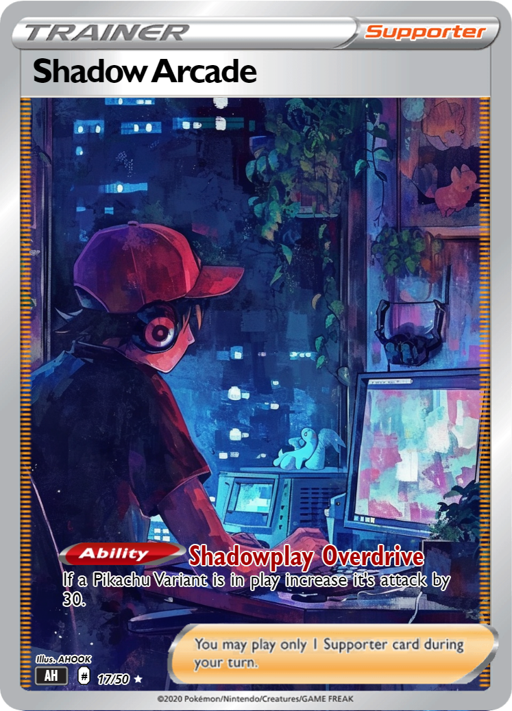 Shadow Arcade - Balloondoc | Pokécardmaker.net