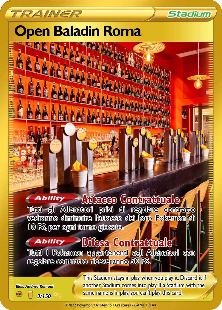Open Baladin Roma - Barone_Birra | Pokécardmaker.net