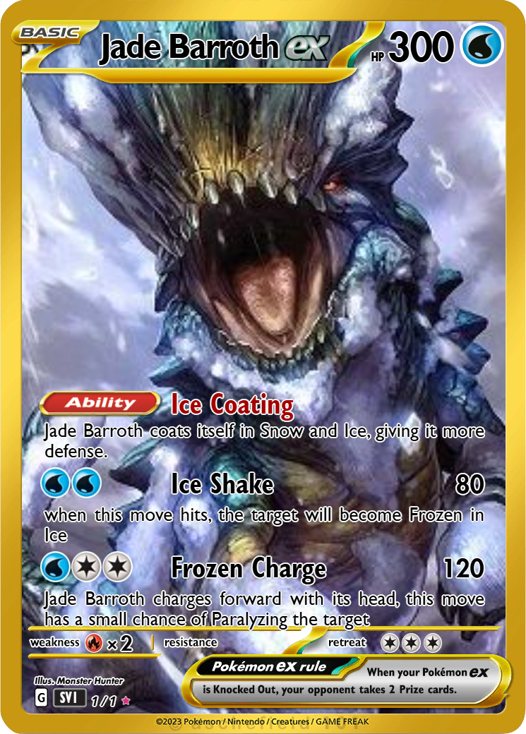 Jade Barroth - Barroth | Pokécardmaker.net