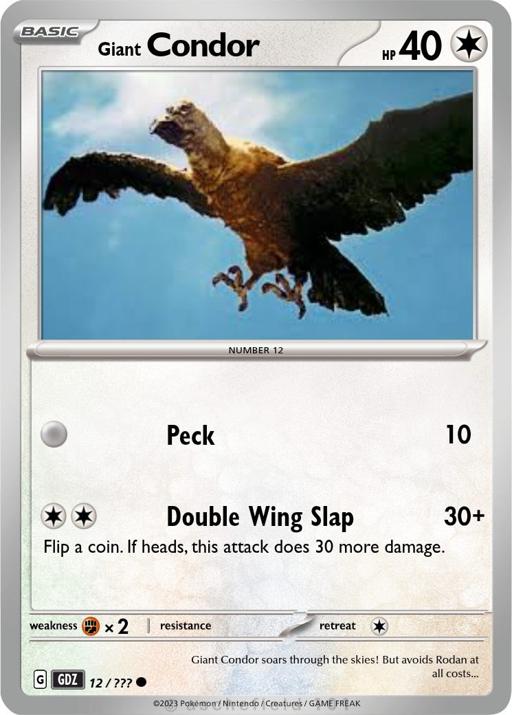 Condor - BeastBrozz | Pokécardmaker.net