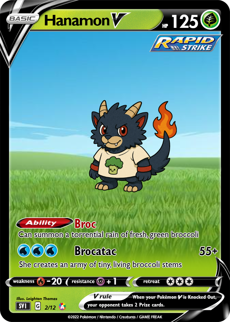 Hanamon - BeccaThomas | Pokécardmaker.net
