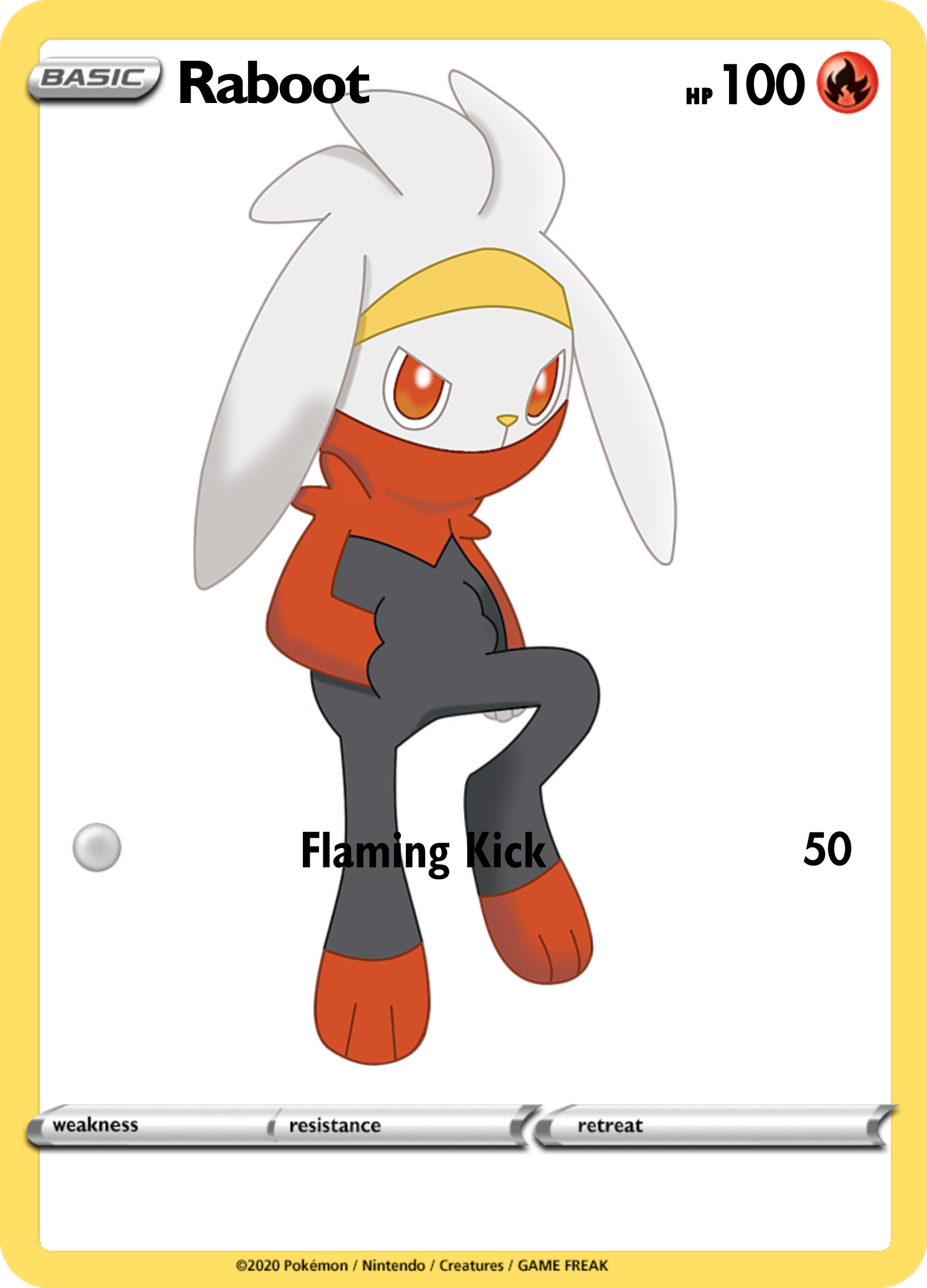 Raboot - BeefPattyMKPokeCards | Pokécardmaker.net