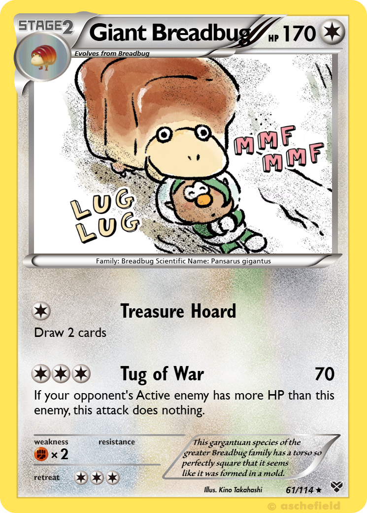 Giant Breadbug - BenGaming | Pokécardmaker.net