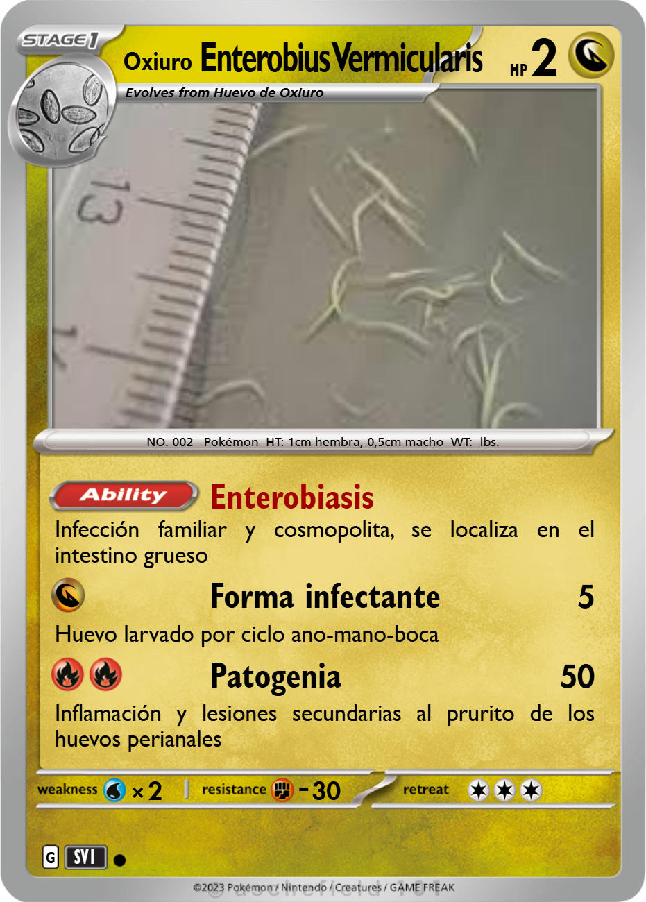 Enterobius Vermicularis - Benjatroll007 | Pokécardmaker.net