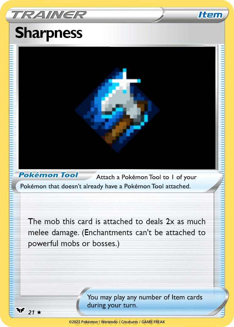 Sharpness - Benrod79 | Pokécardmaker.net