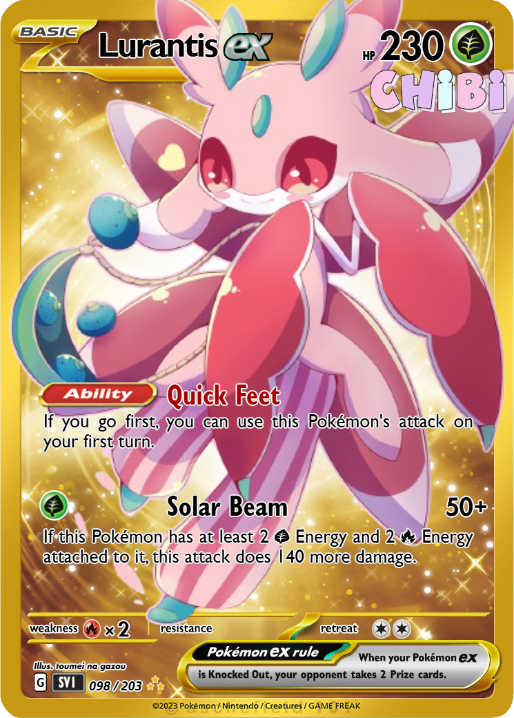Lurantis - Besbug | Pokécardmaker.net